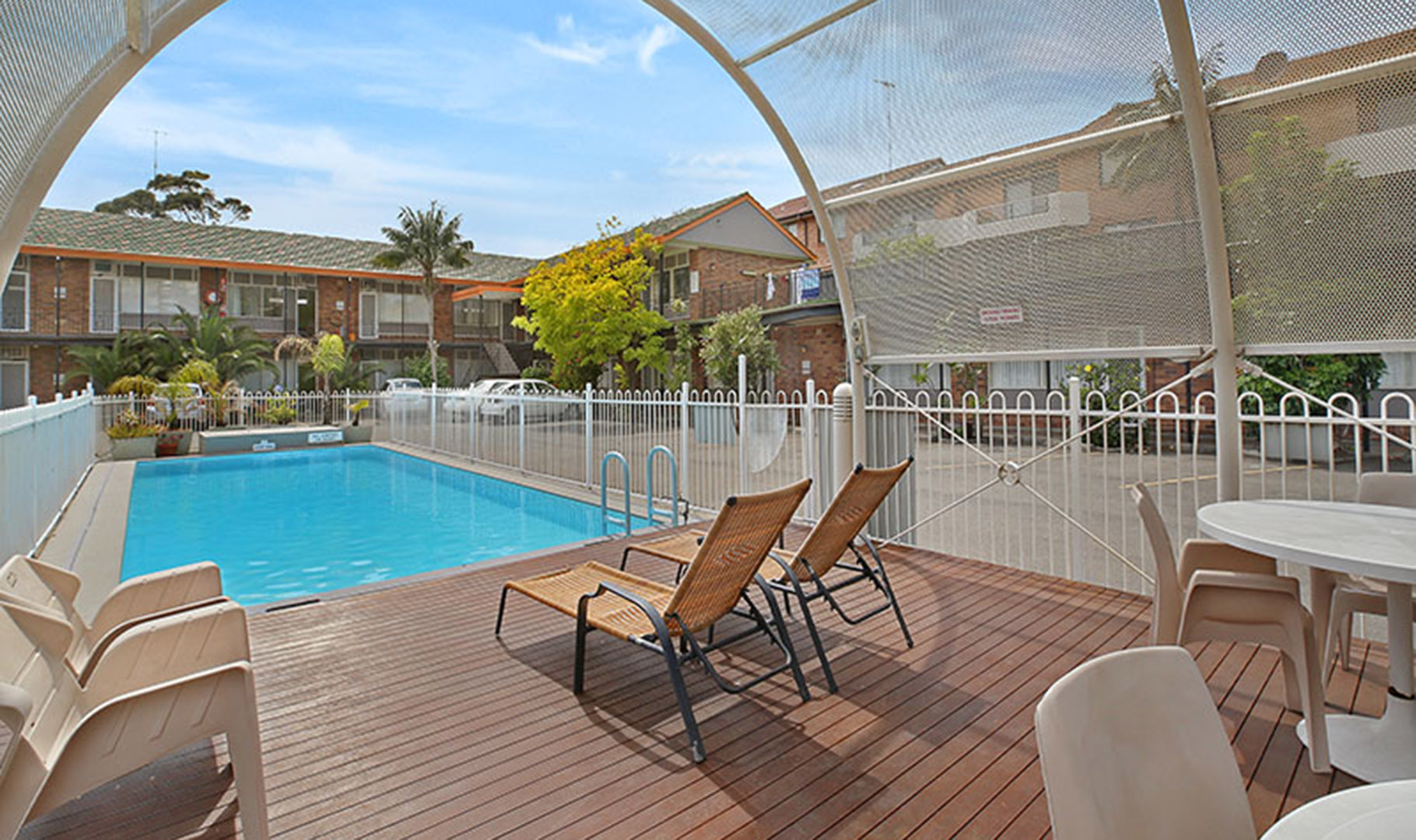 Pool inside canopy 2017 1820x1080 - Ultimate Apartments Bondi Beach